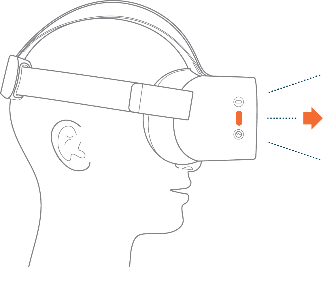 Use your Gaze to make selections – VR for Healthy Seniors